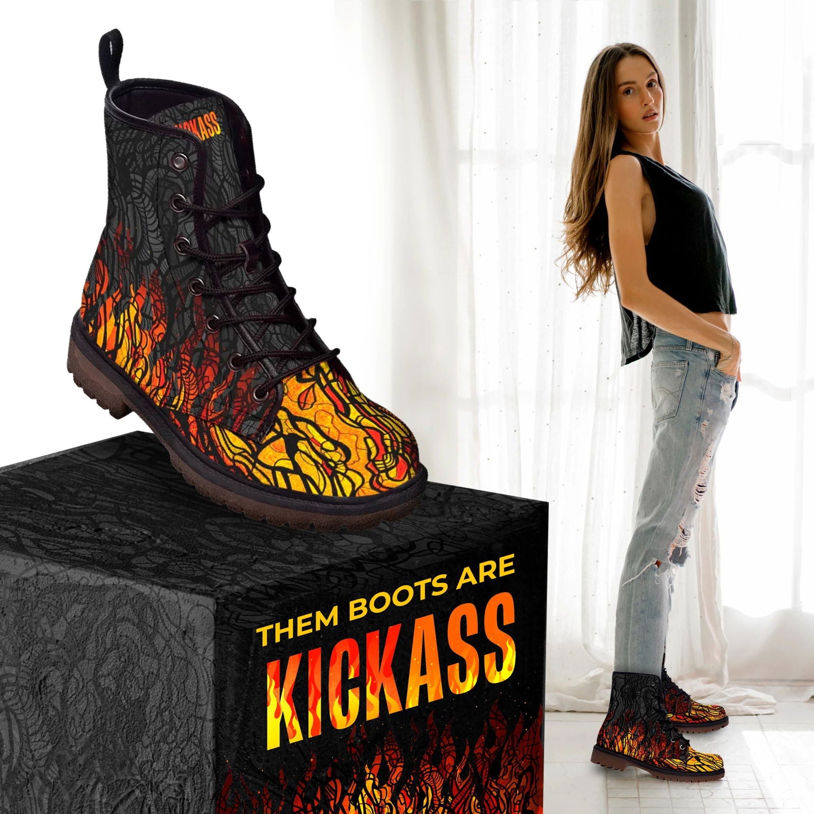 KICKASS | ON FIRE! | KICKASS FOOTWEAR